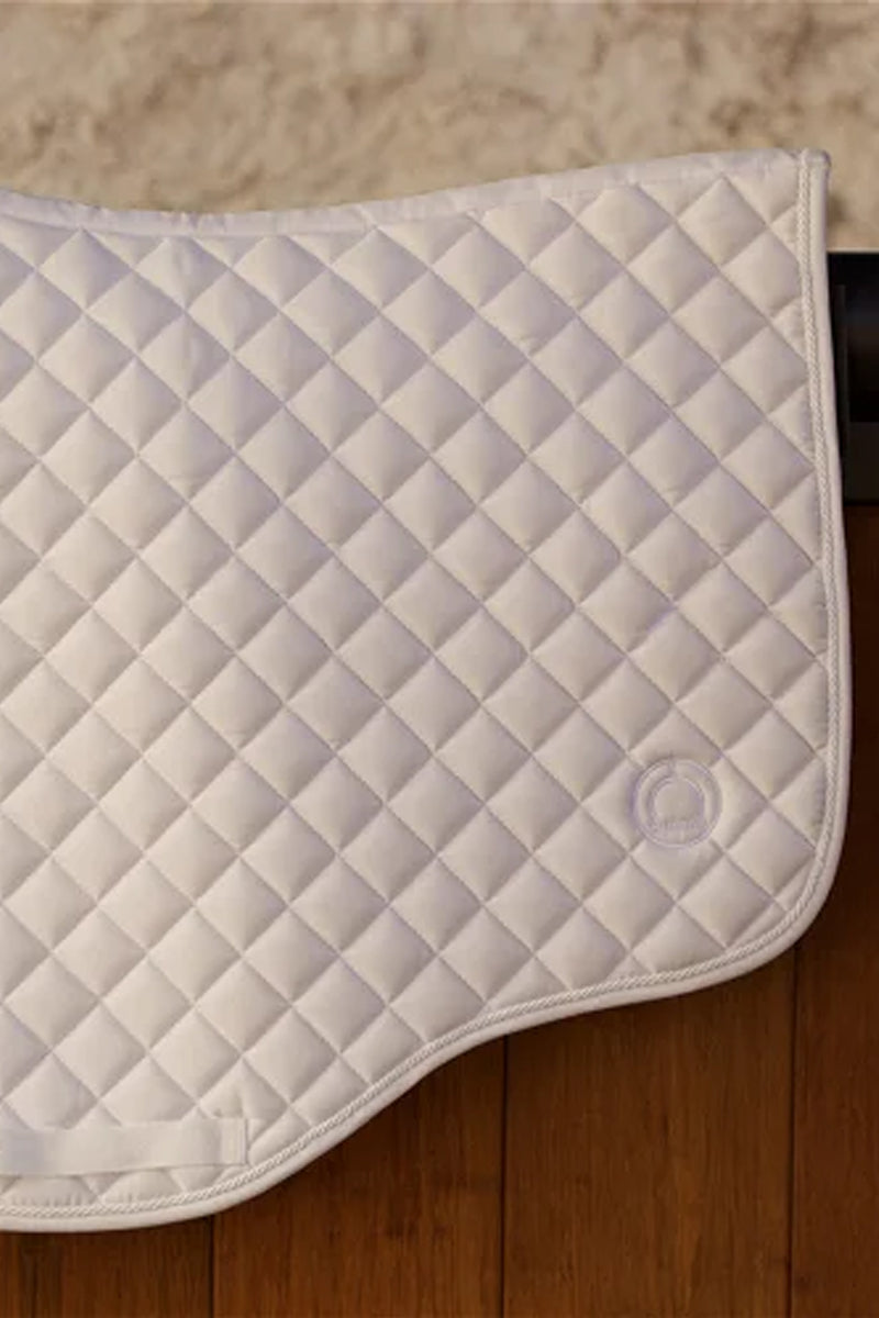 Montar Fair Jump Saddle Pad - White – House Of Montar UK